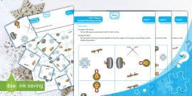 Winter Olympics Logic Puzzle - Level 3 - Kids Puzzles