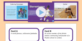 Stereotypes Lesson Pack