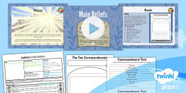 The Exodus Story PowerPoint | The Story of Moses - Twinkl