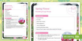 Spring Modelling Dough Mats | Twinkl (teacher made) - Twinkl