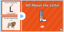 All About the Letter S PowerPoint (teacher made)