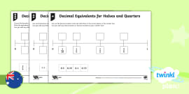Year 4 Fractions and Decimals: Compare Decimals Lesson 1