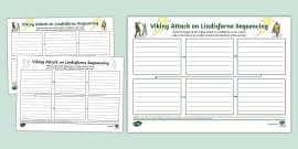 Viking Raid of Lindisfarne Activities (teacher made)