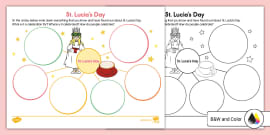 Sixth Grade St. Lucia's Day Reading Passage Comprehension Activity ...