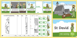 Saintt David Story Resource Pack (teacher made) - Twinkl