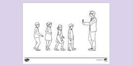 FREE! - Stop Children Colouring Sheet (teacher made)