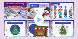 Christmas Vocabulary Spelling PowerPoint (Teacher-Made)