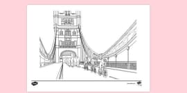 London City Outline Colouring Page | Twinkl (teacher made)