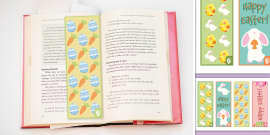 Easter Bookmarks - Easter Resources - EYLF (teacher made)