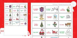 Christmas Dominoes French