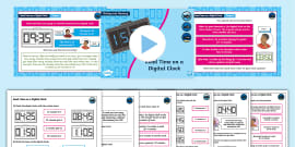 What is a Digital Clock - Teaching Wiki - Twinkl