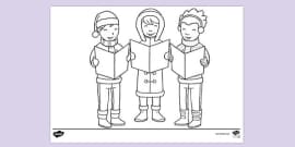 FREE! - Female Singer Colouring | Colouring Sheets - Twinkl