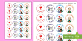 KS1 Roll a Grandparent Game