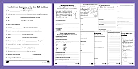 Third Grade Beginning of the Year Math Assessment - Twinkl
