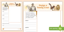 Design Your Own Scottish Clan Crest Worksheet / Worksheet