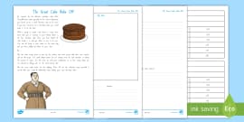 Programming Practise Worksheet | Chocolate Cake Coding