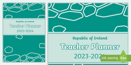 Teacher Planner Year Overview (teacher made) - Twinkl