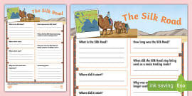 The Silk Road Fact File - KS2 - History - Civilisations