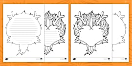 Ecuador Writing Template (teacher made) - Twinkl