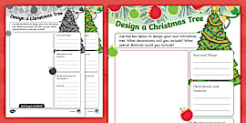 KS1 Design a Tree House Worksheet (teacher made) - Twinkl