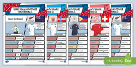 2023 Women's World Cup Group D Fact Files (Teacher-Made)