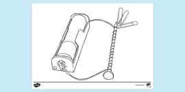 FREE! - Magnet Colouring Sheet | Colouring Sheets - Twinkl