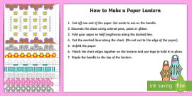 Diwali Lantern Template | Craft Activity | Primary Resources
