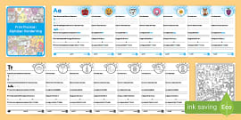 A-Z Alphabet Letters: Worksheet and Activity Pack - ELA