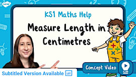 First Grade Measuring Length - How to Use a Ruler PowerPoint