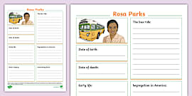 Who is Rosa Parks? | Teaching Wiki | Twinkl - Twinkl