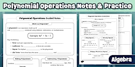 How to Divide Monomials Poster