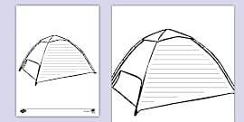 Door Writing Template (teacher made) - Twinkl