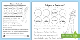 All About Subjects and Predicates PowerPoint & Google Slides for 3rd ...