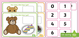 Numbers 0-30 on Teddy Bears (teacher made) - Twinkl