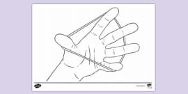 Elastic Slinky Colouring Sheet | Colouring Sheets