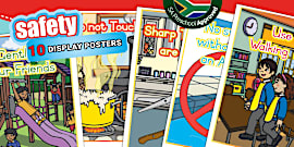 Safety Posters for Classroom Hazards | Teaching Resources