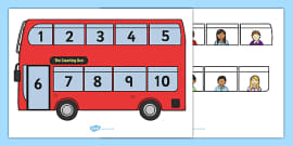 Bus Counting Activity Pack (teacher made)