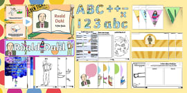 Roald Dahl Display Pack (Hecho por educadores) - Twinkl