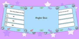 Types of Angles PowerPoint | Maths | Year 5 and 6