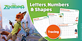 Tracing Numbers 1-10 Worksheets