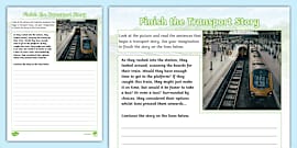 Finish the Picnic Story Writing Template