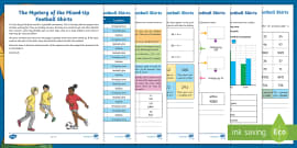 KS1 The Mystery of the Missing Trophy Addition and Subtraction Football ...