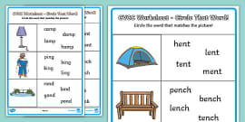CCVC and CVCC Words - Examples and Teaching Tips - Twinkl