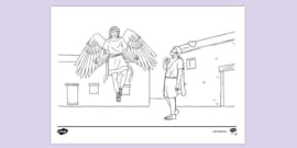 FREE! - Child Speaking to a Group Colouring | Colouring Sheets