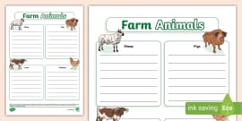 Farm Animals Fact File Pack (teacher made) - Twinkl