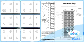 Count Backwards Through Zero Negative Numbers Home Learning Game