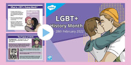 All About LGBT+ History PowerPoint - LGBT History Month
