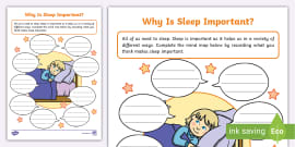 Sleep Hygiene Worksheet PDF - Downloadable (teacher made)