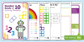 👉 Part-Whole Number Bonds to 10 Activity - Twinkl