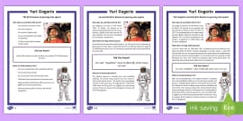 KS1 Yuri Gagarin PowerPoint (teacher made)